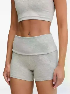 CASALL Embroidered Logo Shorts - Grey