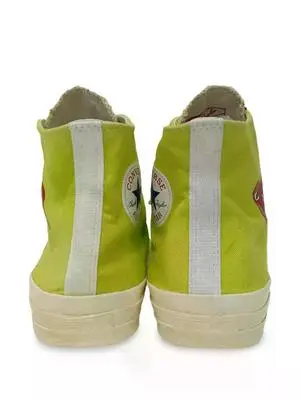 Comme Des Garçons X Converse Chuck 70 Heart Print Sneakers