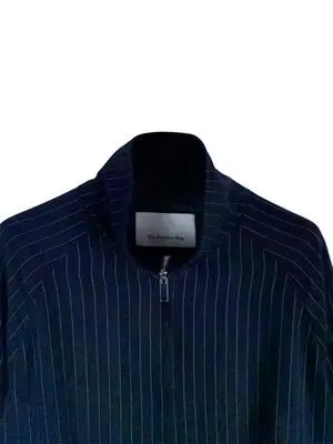 THE FRANKIE SHOP Baxter Pinstriped Track Jacket
