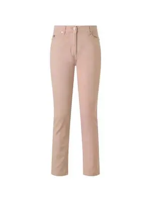 CONTE OF FLORENCE Crystal-embellished Slim-fit Jeans - Pink