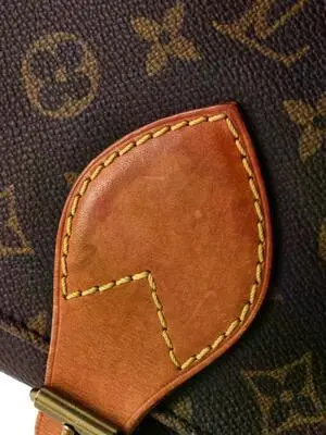 LOUIS VUITTON Cartouchiere Gm Monogram Canvas Crossbody Bag - Brown