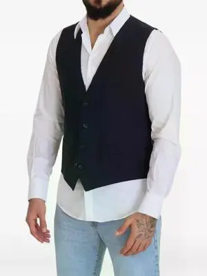 Dolce & Gabbana Stretch-wool Waistcoat