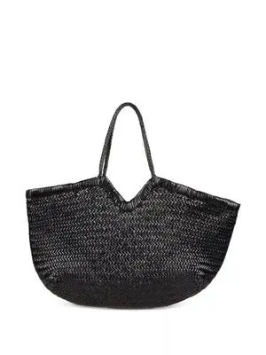 MASSIMO SANTINI Tinsley Woven Leather Tote Bag