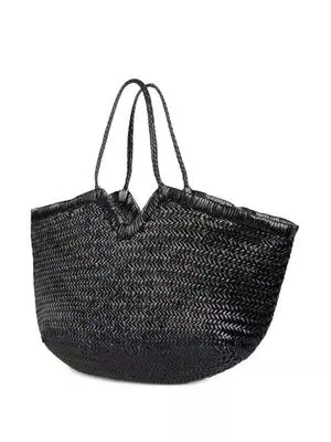 MASSIMO SANTINI Tinsley Woven Leather Tote Bag