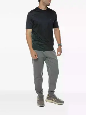 Emporio Armani Logo-embroidered T-shirt