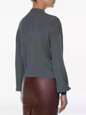 Armani Exchange Ribbed Knit Cardigan