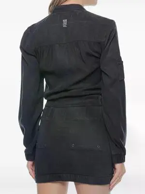 ONETEASPOON Flying High Zip-up Utility Dress