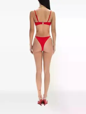 SELIA RICHWOOD Amy Shirred Pleated Bikini