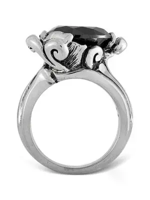 KING BABY STUDIO Sterling Cubic Zirconia Floral Ring