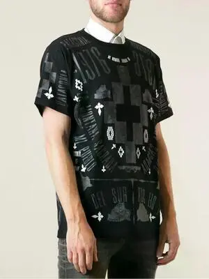COUNTY OF MILAN Patagonia' Printed T-shirt - Black