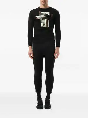 Neil Barrett Abstract Photographic Print Sweatshirt