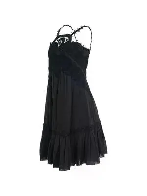 Chloé Embroidered Lace Midi Dress