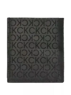 Calvin Klein Logo-pattern Bifold Wallet