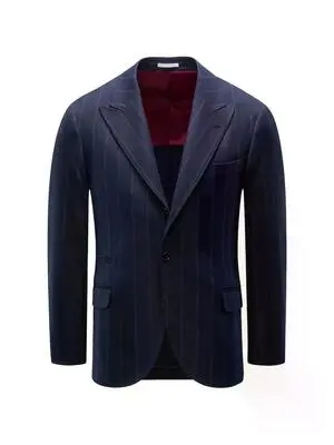 Brunello Cucinelli Stripe-pattern Blazer