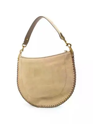 Isabel Marant Étoile Suede Shoulder Bag With Whipstitch Trim