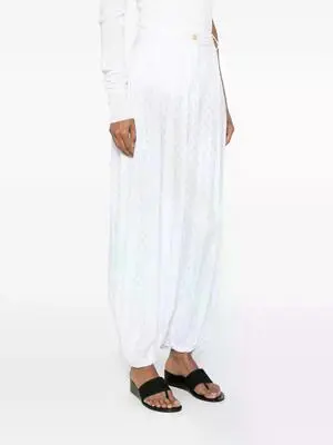 THELATEST Jacquard-knit Elasticated-cuff Trousers
