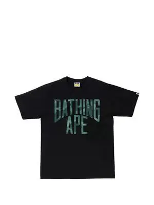 A BATHING APE Camo Nyc Logo T-shirt