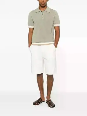 CHE Quinn Open-knit Polo Shirt