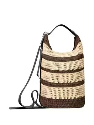 Loewe Striped Interwoven Shoulder Bag
