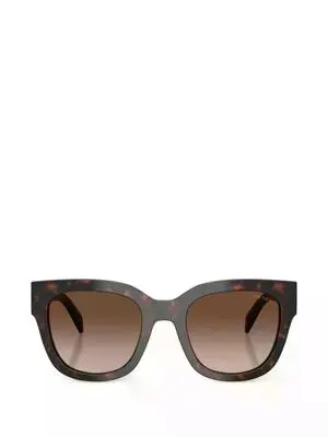 Prada Square Frame Sunglasses - Brown