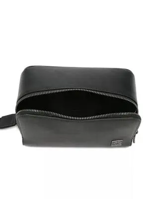 Calvin Klein Plaque Pebbled Tote Bag