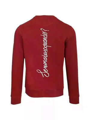 AL DUCA D’AOSTA 1902 Slogan Print Sweatshirt