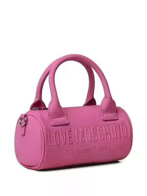 Moschino Logo-embossed Tote Bag