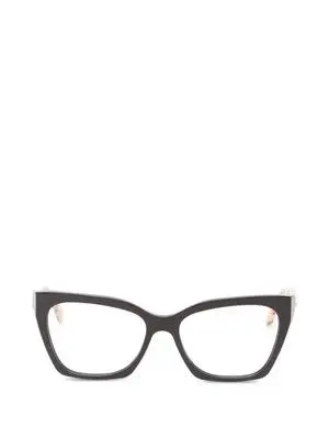 Zadig&Voltaire Tortoiseshell Effect Cat-eye Glasses - Brown