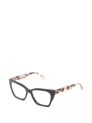 Zadig&Voltaire Tortoiseshell Effect Cat-eye Glasses