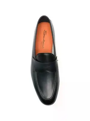 Santoni Carlos Penny Loafers - Blue