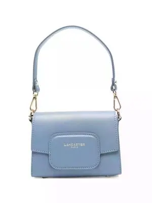 LANCASTER Mini Logo-print Leather Tote Bag - Blue