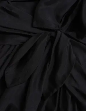 Zimmermann Aster Scarf Midi Dress - Black
