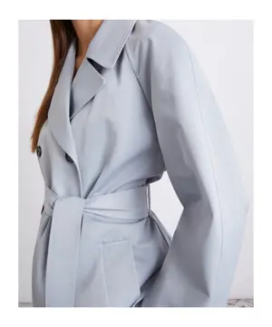 Marella Technical Cotton Trench Coat