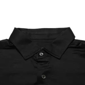 Emporio Armani Curved Hem Buttoned Shirt
