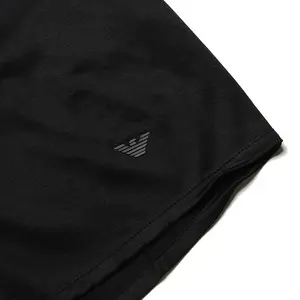 Emporio Armani Curved Hem Buttoned Shirt
