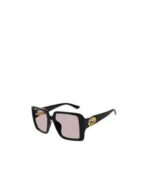 Gucci Square Frame Sunglasses With Logo Detail