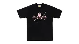 A BATHING APE Sakura Logo Tee Shirt