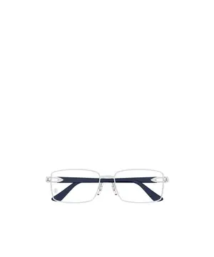 Cartier Rectangle Frame Eyeglasses - Blue