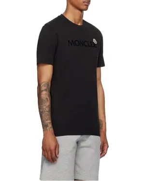 Moncler Logo Patch Crewneck T-shirt