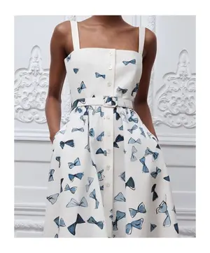 Dior Riviera Mid-length Belted Dress