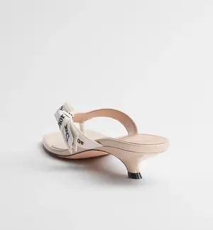 Dior Open-toe High-heeled Sandals With Logo Detail
