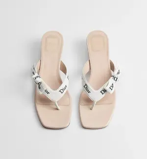 Dior Open-toe High-heeled Sandals With Logo Detail