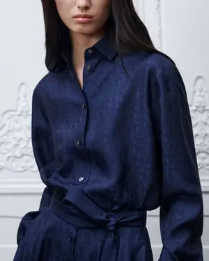 Dior Embroidered Button-up Shirt