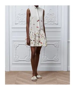 Dior Iviera Short Flared Dress