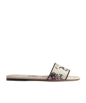 Dior Riviera Dway Slide Sandals - Multicolor