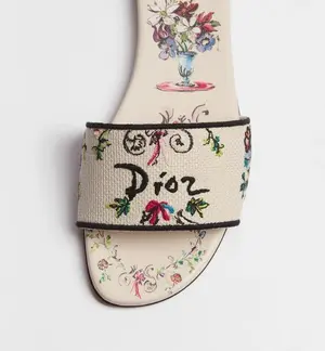Dior Riviera Dway Slide Sandals