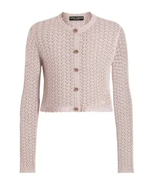 Dolce & Gabbana Crocheted Cardigan
