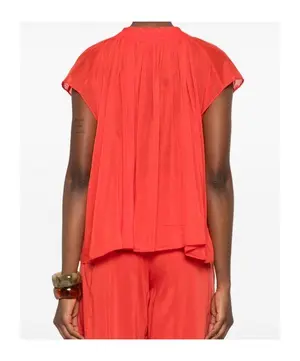 FORTE_FORTE Short Sleeve Button Shirt