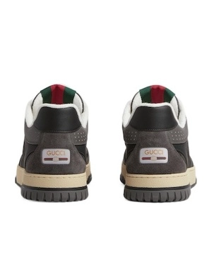 Gucci Low Top Sneakers With Interlocking G Detail - Grey