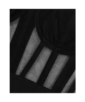 Dolce & Gabbana Cropped Boned Bodice Tank Top
